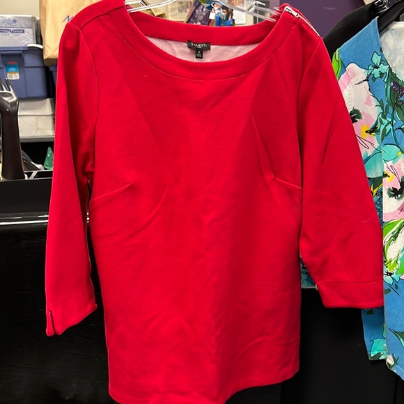 Talbots | Tops | Talbot 34 Red Shirt | Poshmark